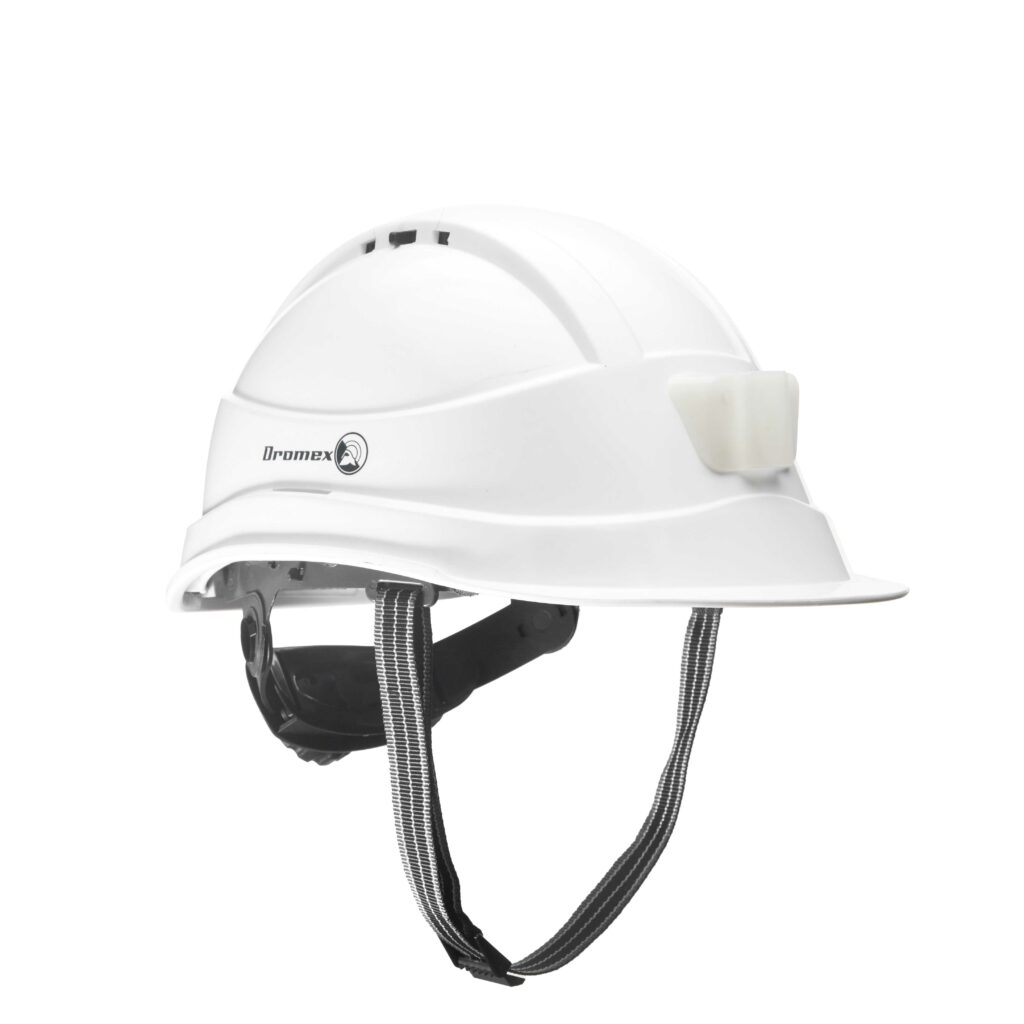 Dromex Hard Hat with Cap Lamp Bracket - Durable & Comfortable