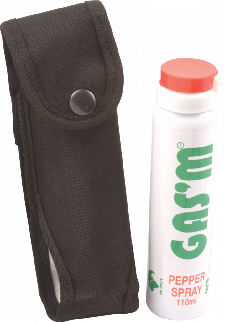 Pepper Spray Pouch Black - Functional and Durable