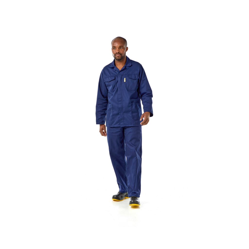Conti Jacket 65/35 Execufit Navy Blue - Durable & Comfortable