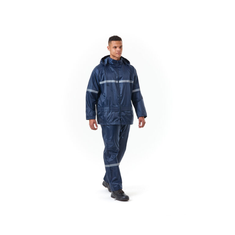 MAC Rain Suit Reflective Navy - Simon Workwear